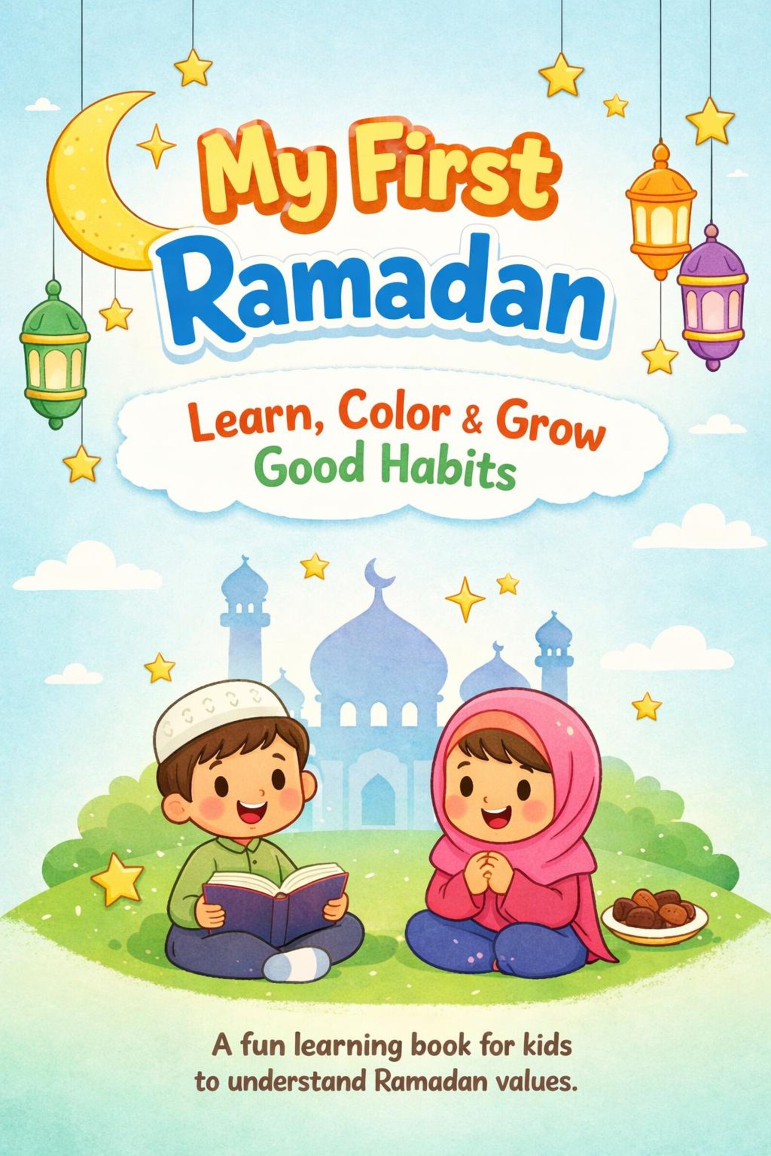 My First Ramadan Activity Book for Kids | Islamic Learning Workbook ...