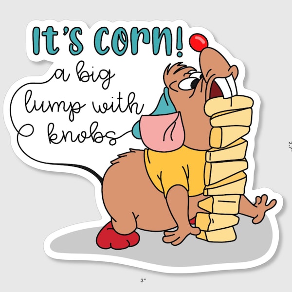 Cinderella Gus Decal - Etsy