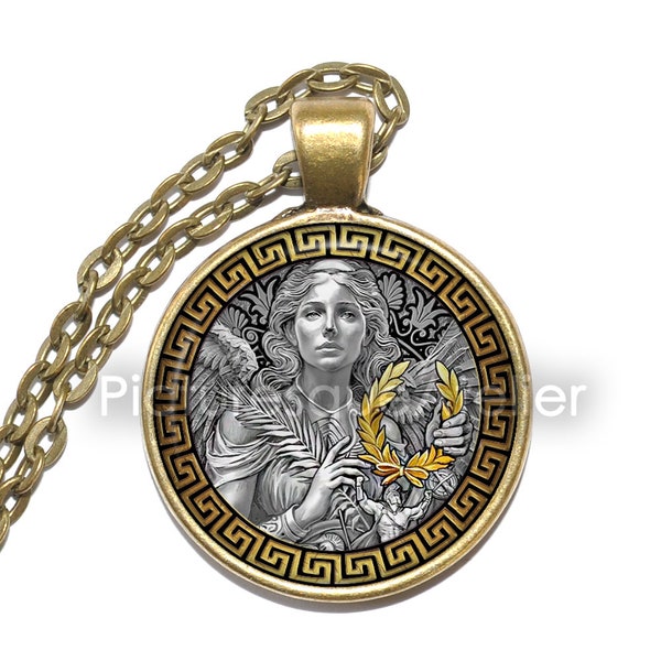 Victory Goddess Necklace - Etsy