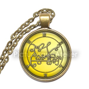 BELETH Necklace, Sigil, Demon King, Day Demon, Goetia, Goetic Demon ...