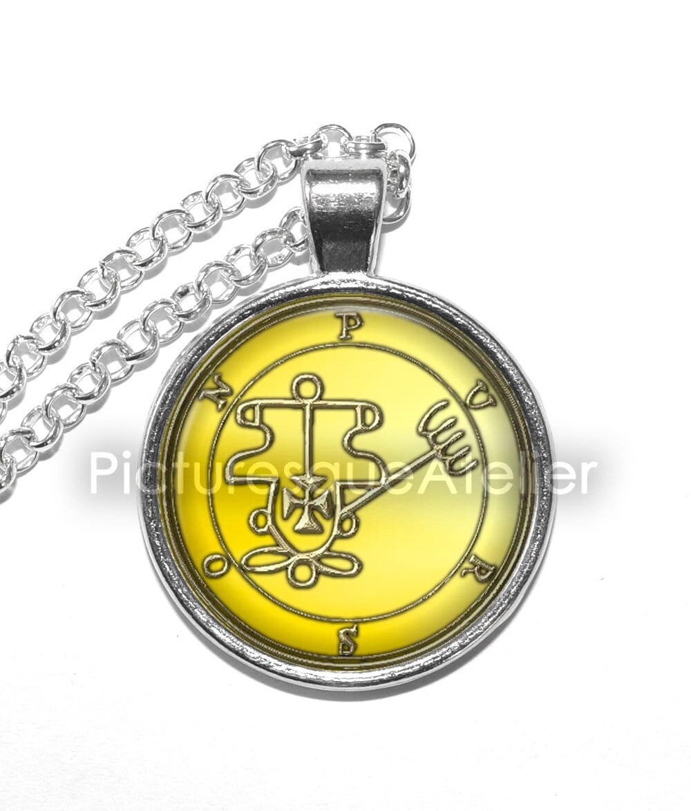PURSON Necklace, Sigil, Demon King, Day Demon, Goetia, Goetic Demon ...