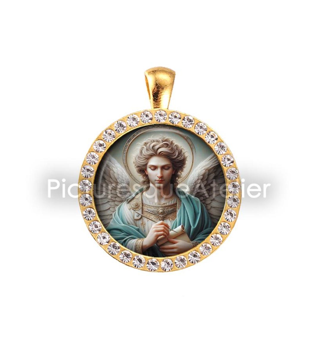 ARCHANGEL SANDALPHON Pendant, Angel of Music & Prayer, Spiritual ...