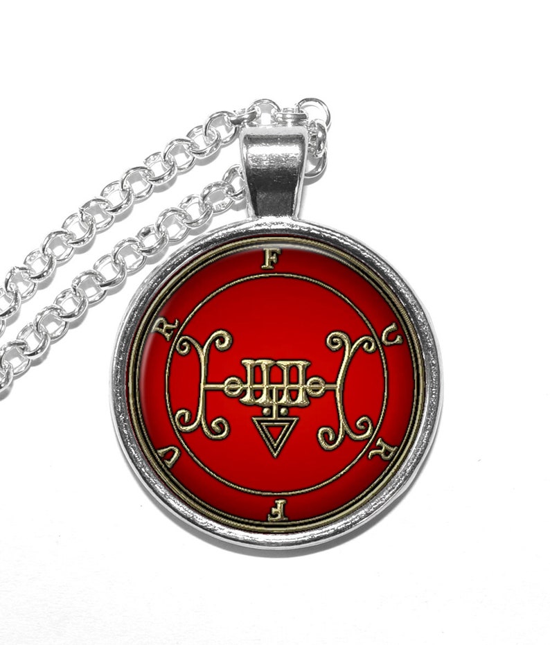 FURFUR Necklace, Sigil, Demon Earl, Day Demon, Goetia, Goetic Demon ...