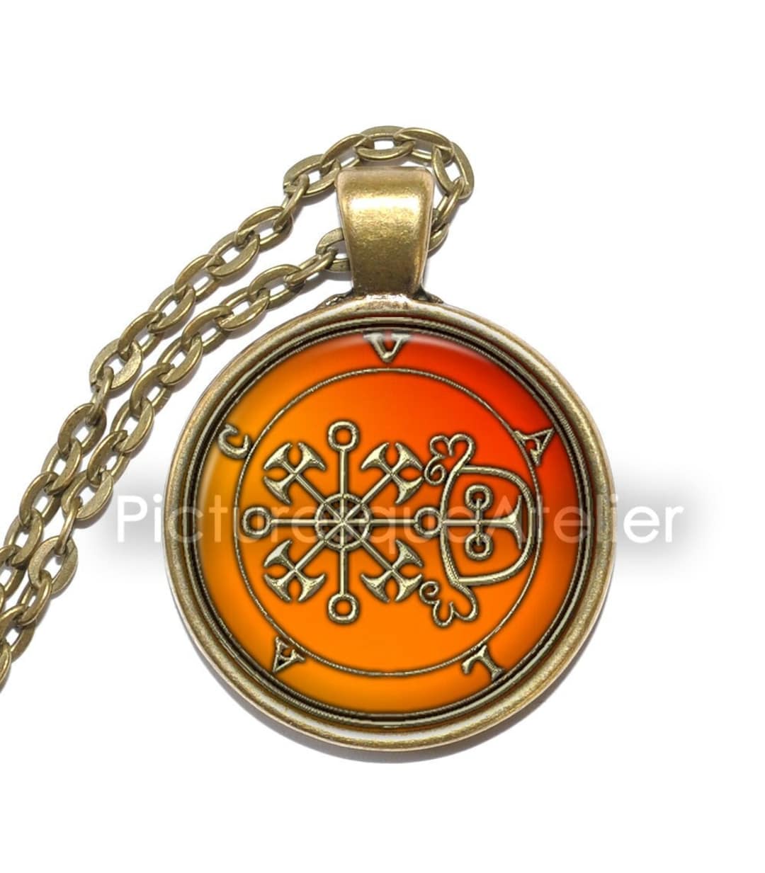 VALAC Necklace, Sigil, Demon of the Night, Demon President, Night Demon ...