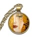 CRYING WOMAN Necklace Gustav Klimt Painter Austrian - Etsy