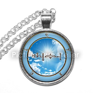 ANGEL EYAEL SEAL Necklace, Guardian Angel, Talisman, Protection, Symbol ...