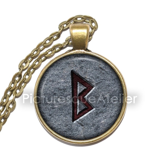 Berkana Rune - Etsy