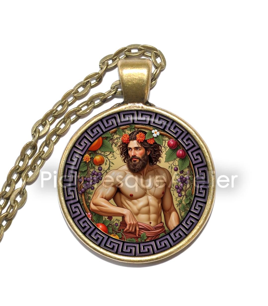 PRIAPUS Necklace/keyring, God of Fertility & Gardens, God of Vitality ...