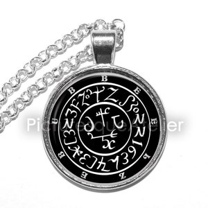BEELZEBUB Necklace, Sigil, Night Demon, Dark Lord, Lowborn Demon, Goetia, Goetic Demon, Art ...