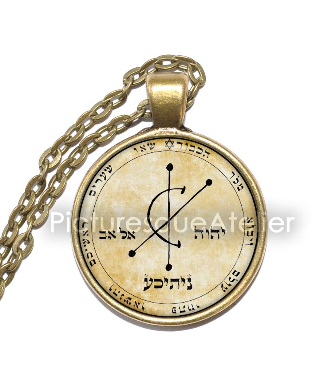 SIGIL of NITIKA Necklace/keyring, Money Amulet, Talisman for Riches ...