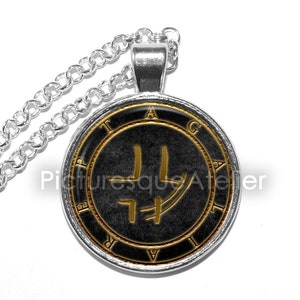 AGALIAREPT Necklace, Summoning Sigil, Great General of Hell, Demon ...
