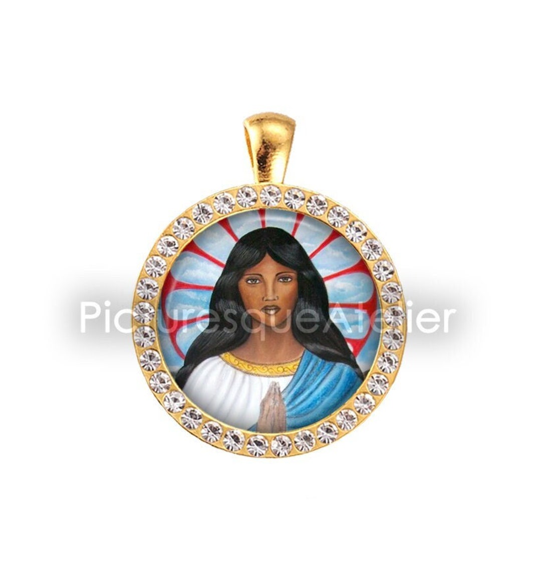 SAINT SARAH Pendant, Sara-la-kâli, Sara the Black, Romani, Patron ...