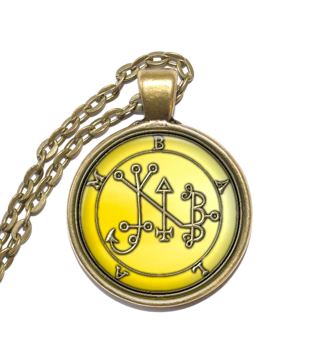 BALAM Necklace, Sigil, Demon of the Night, Demon King, Night Demon ...