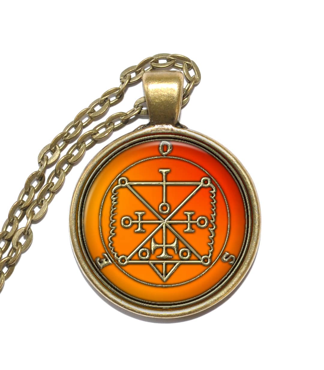OSE Necklace/keyring, Sigil, Demon of the Night, Demon President, Night ...