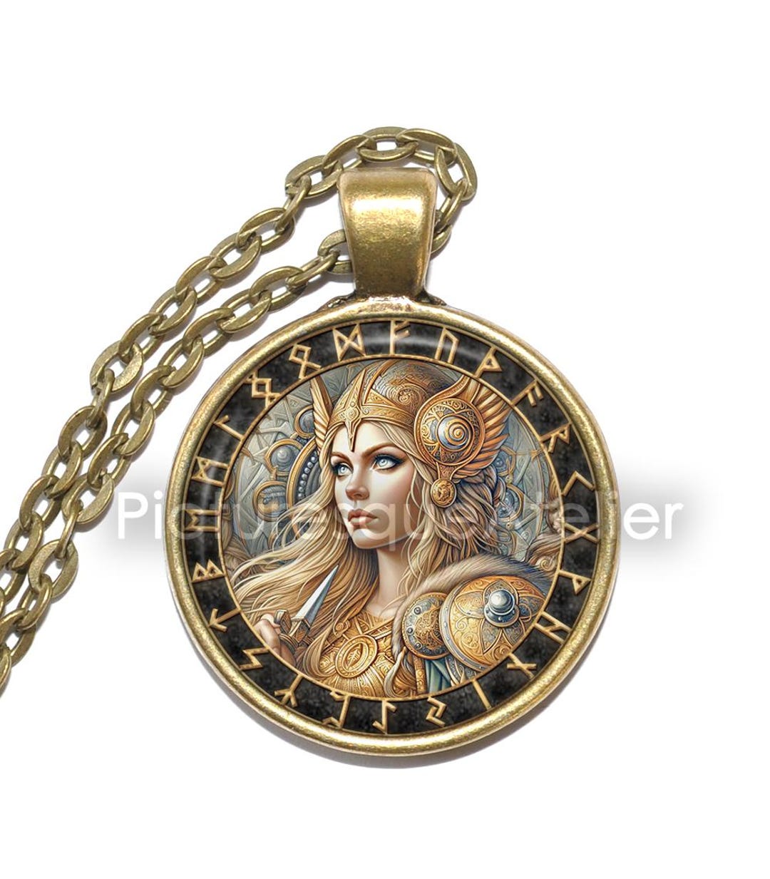 EIR Necklace/keyring, Goddess of Healing, Protection, Mercy, Help ...