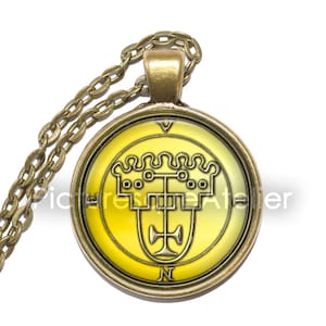 VINE Necklace, Sigil, Demon of the Night, Demon King, Night Demon, Goetia, Goetic Demon, Art ...