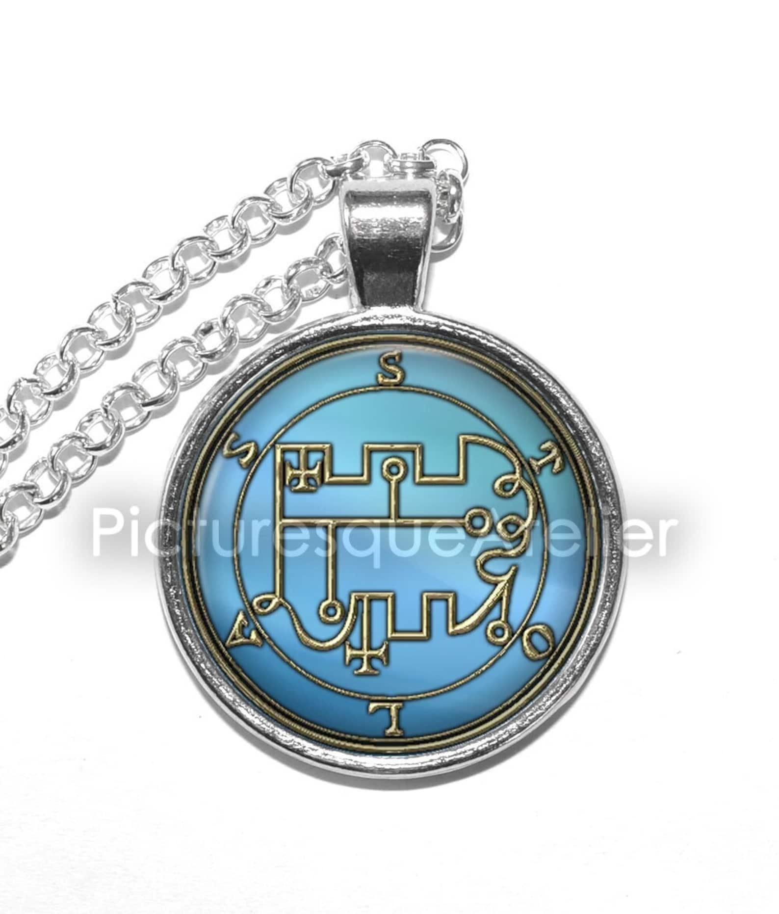 STOLAS Necklace Sigil Demon Prince Day Demon Goetia - Etsy