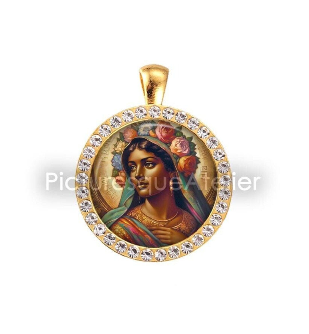 SAINT SARAH Pendant, Sara-la-kâli, Sara the Black, Romani, Patron ...