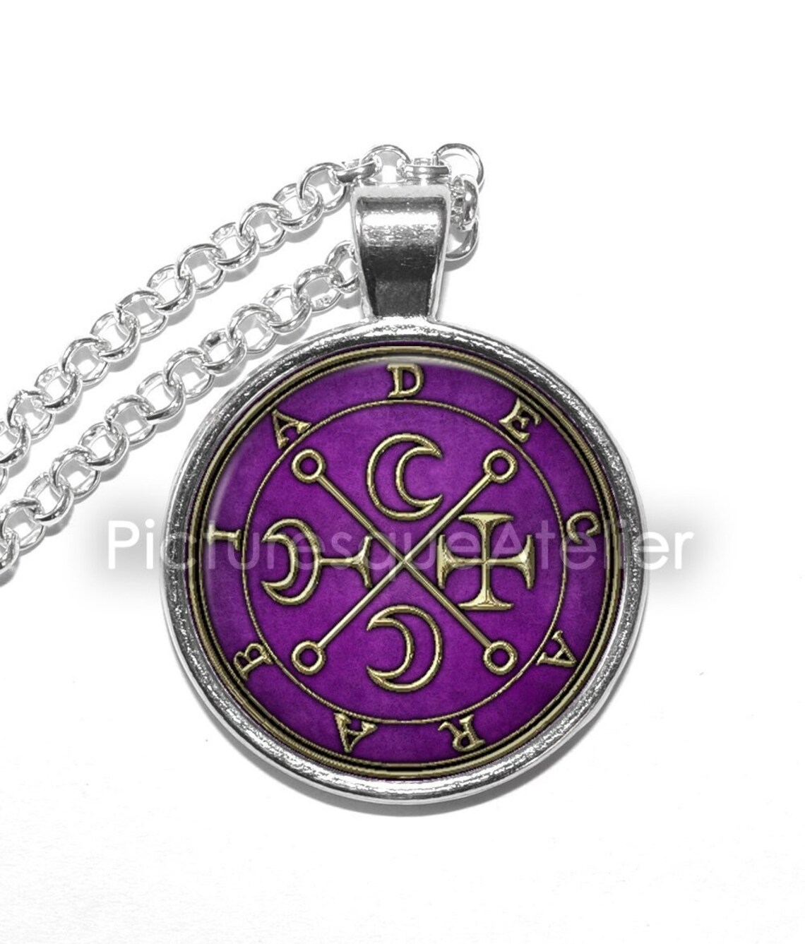 DECARABIA Necklace Sigil Demon of the Night Demon Marquis - Etsy
