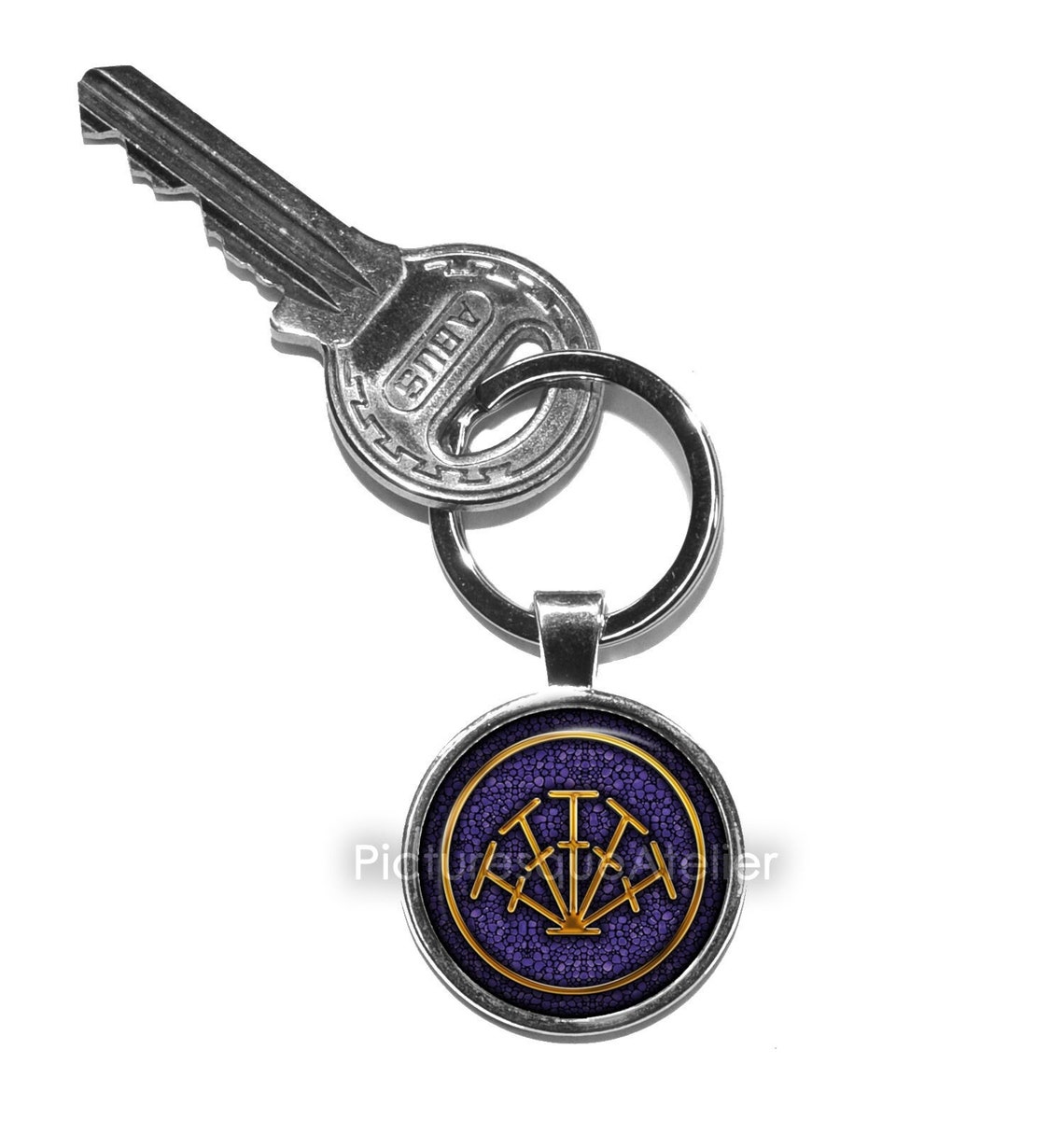 NODENS Necklace/keyring, Elder God, LOVECRAFT, LOVECRAFTIAN, Cthulhu ...