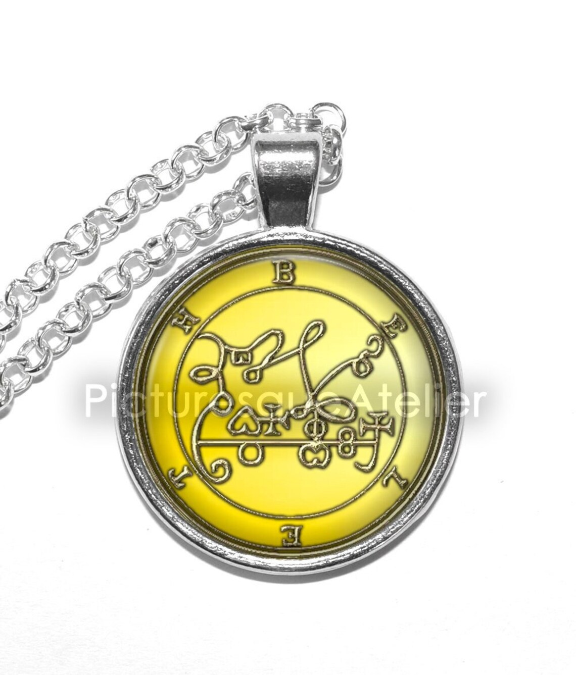BELETH Necklace Sigil Demon King Day Demon Goetia Goetic - Etsy