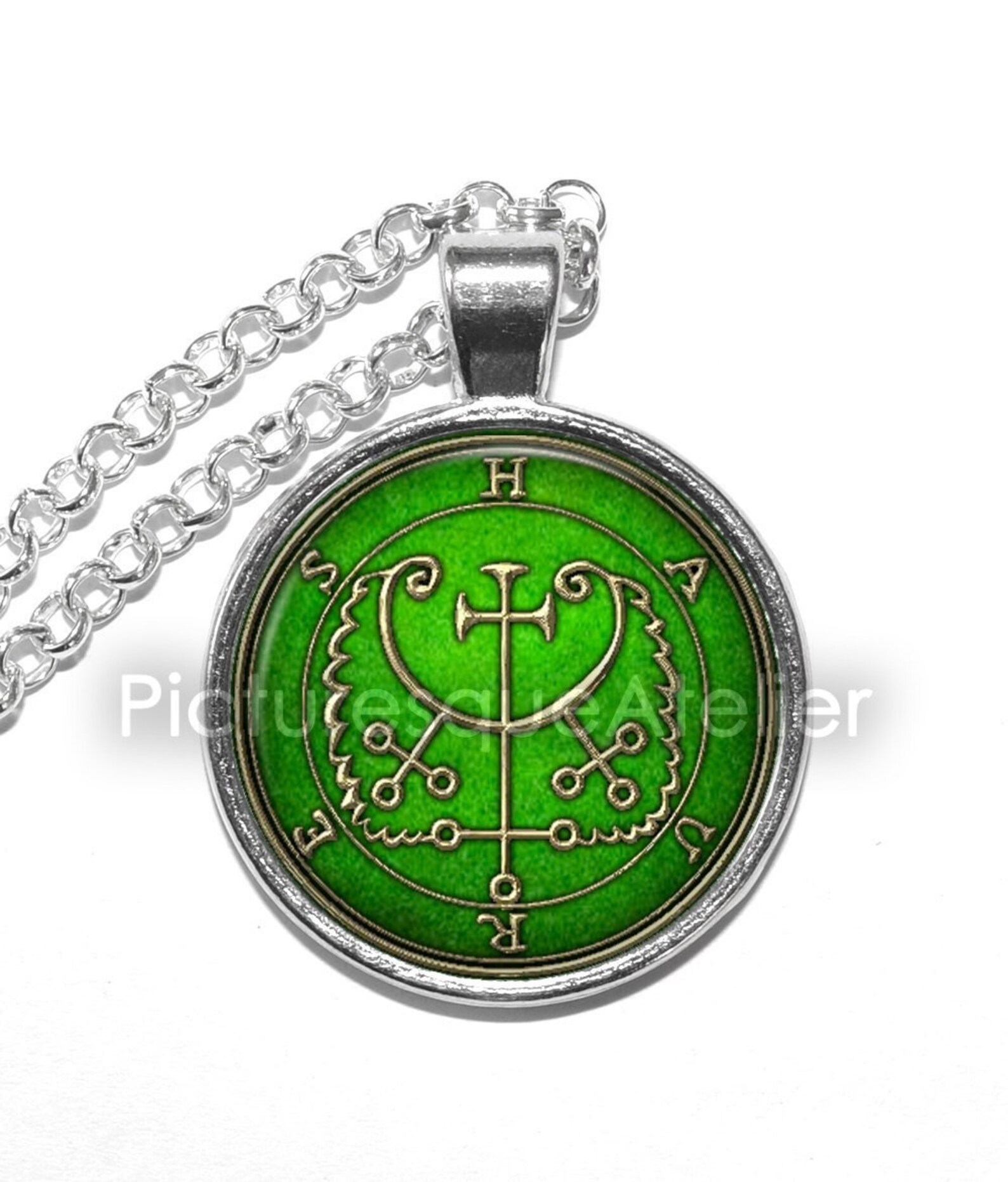 HAURES Necklace Sigil Demon of the Night Demon Duke Night - Etsy Australia