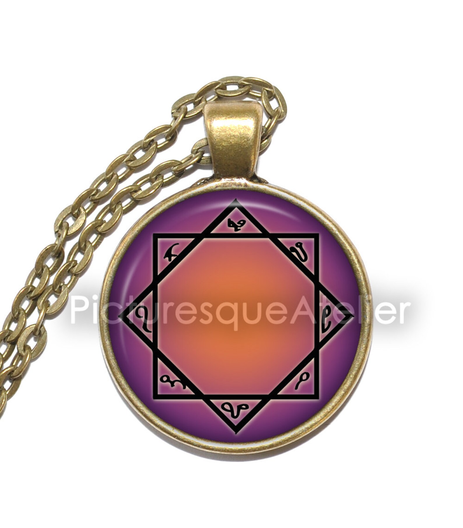 REAPER TRAP SIGIL Necklace, Symbol, Immobilize, Reapers, Powerless ...