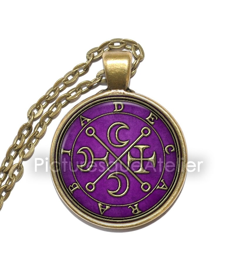 DECARABIA Necklace, Sigil, Demon of the Night, Demon Marquis, Night ...