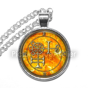 BUER Necklace, Sigil, Demon President, Day Demon, Goetia, Goetic Demon ...