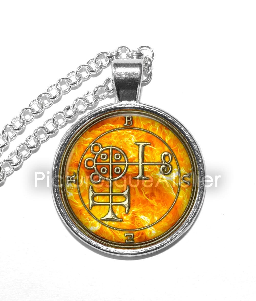 BUER Necklace, Sigil, Demon President, Day Demon, Goetia, Goetic Demon ...