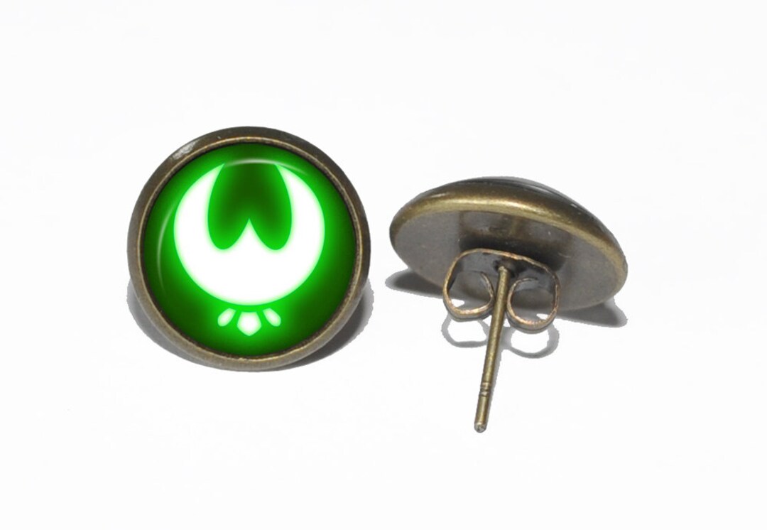 RITO Stud Earrings, Symbol, Breath of the Wild, Legend of Zelda, Revali ...