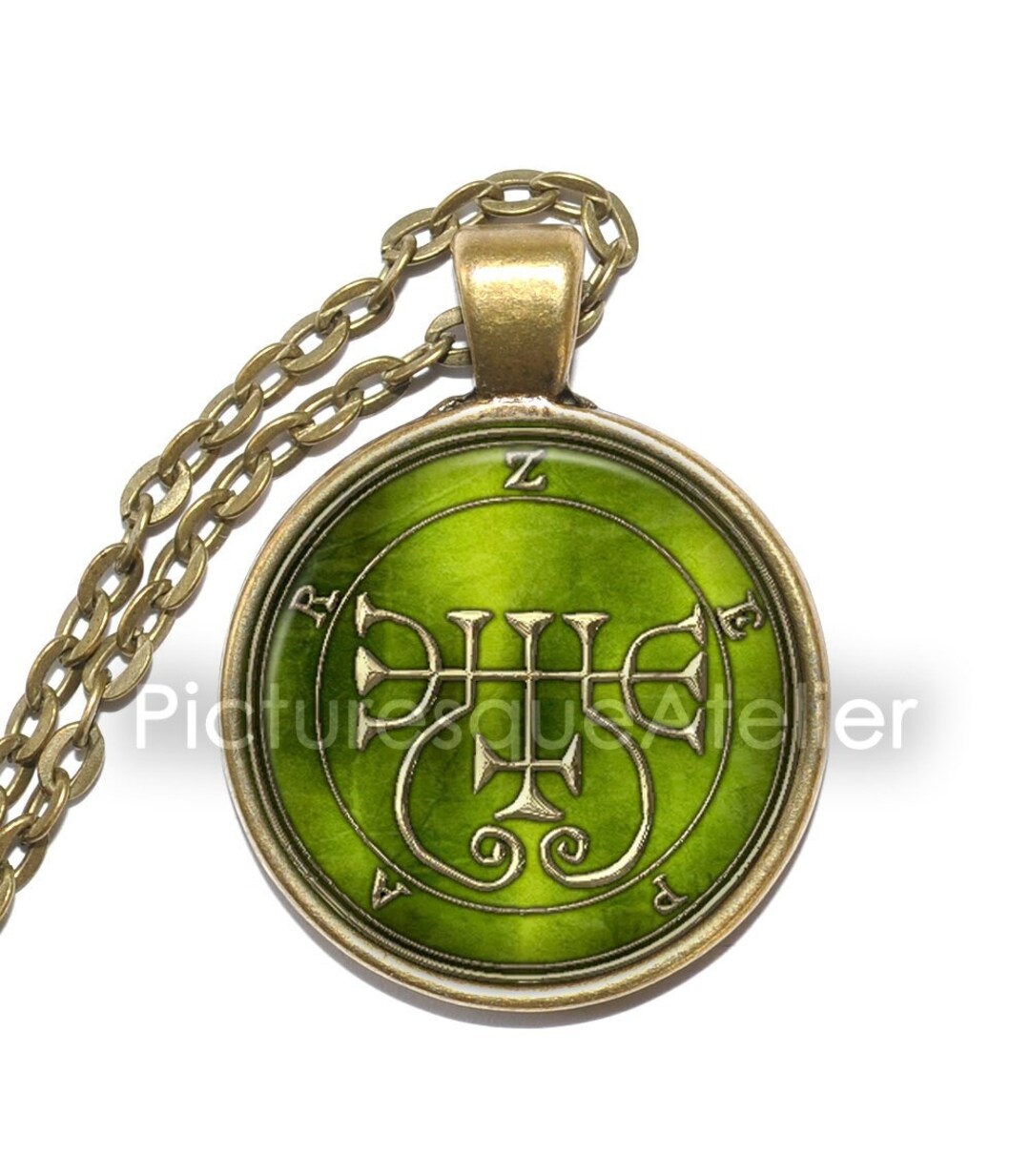 ZEPAR Necklace, Sigil, Demon Duke, Day Demon, Goetia, Goetic Demon, Art ...