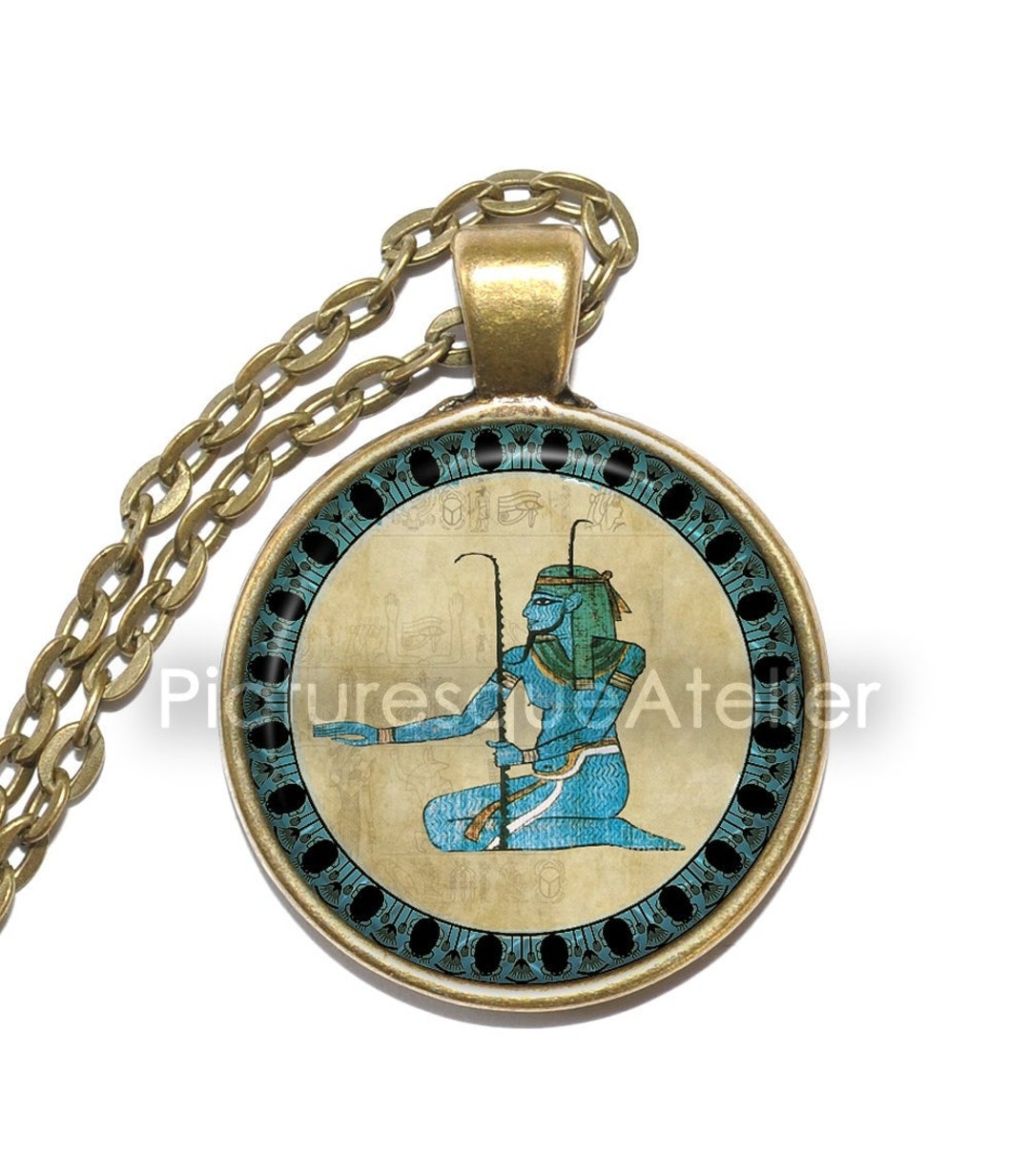 NUN Necklace, God, Primeval Waters, Waters of Chaos, Boundlessness ...