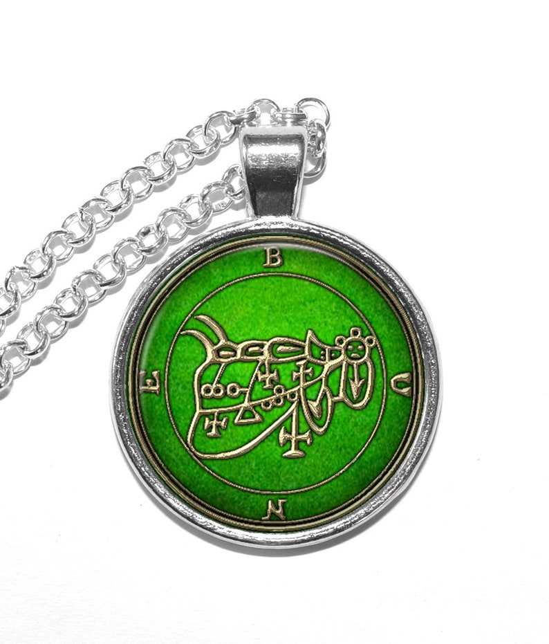 BUNE Necklace, Sigil, Demon Duke, Day Demon, Goetia, Goetic Demon, Art ...