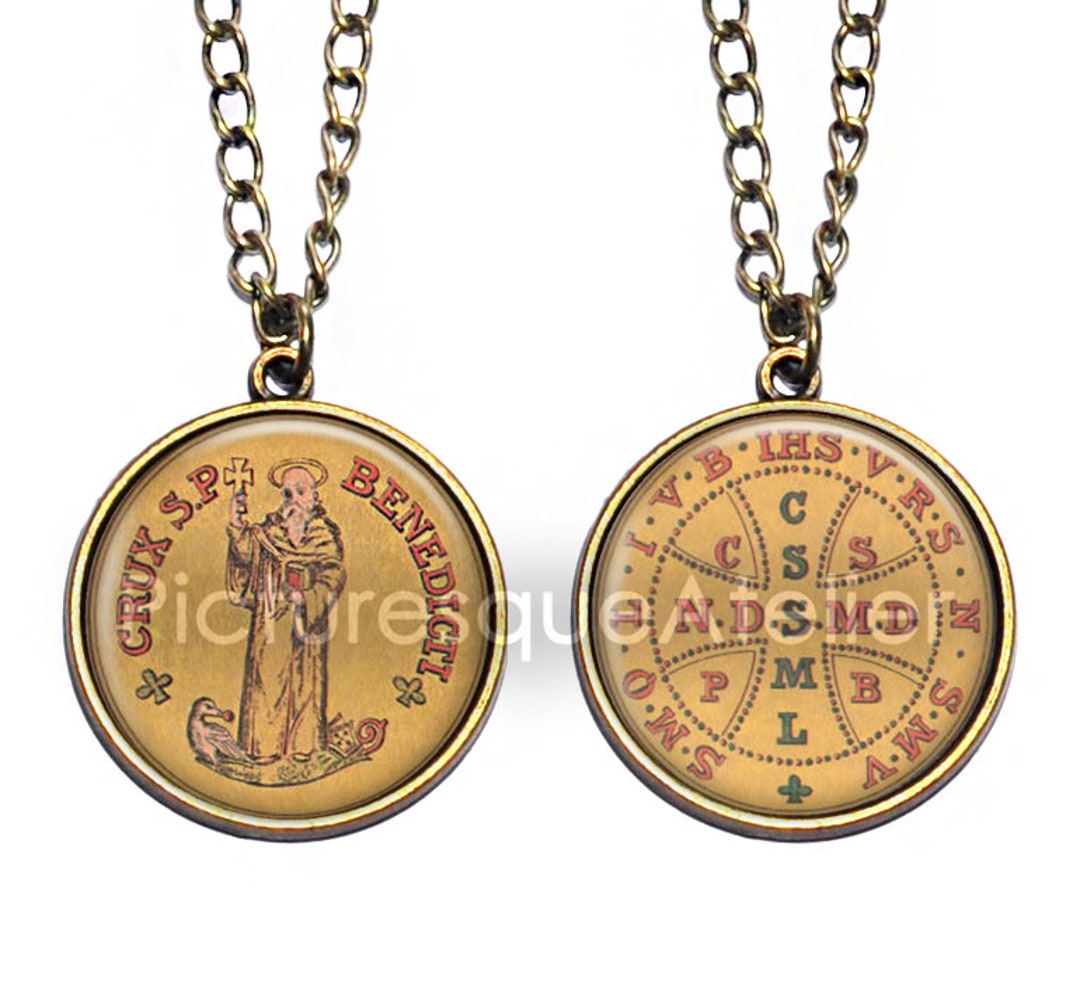 ABBÉ JULIO PENTACLE No 3, Médaille De St Benoît, Medal of St Benedict ...