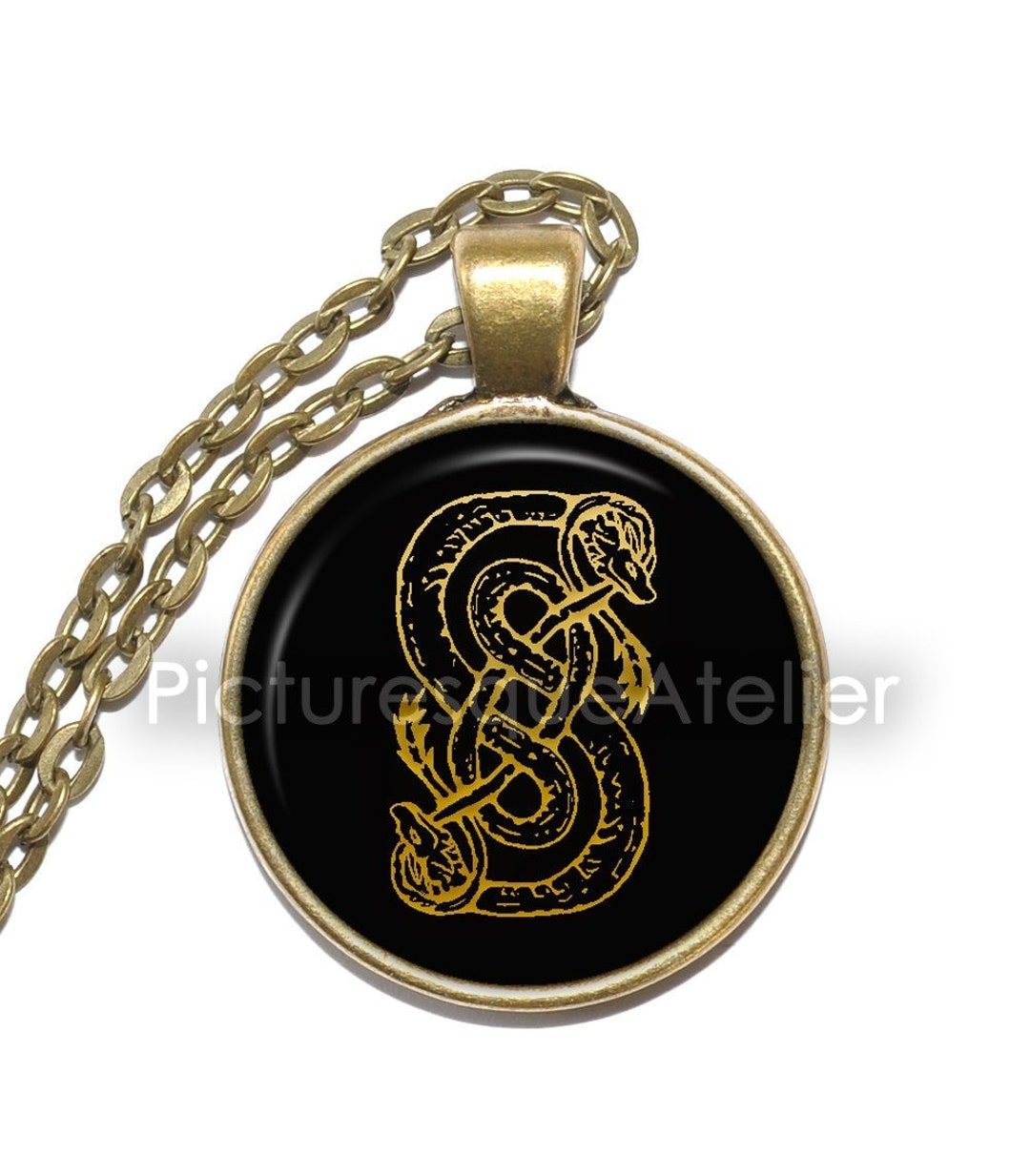 LOKI SYMBOL Necklace/keyring, Norse God, God of Mischief, Vikings ...