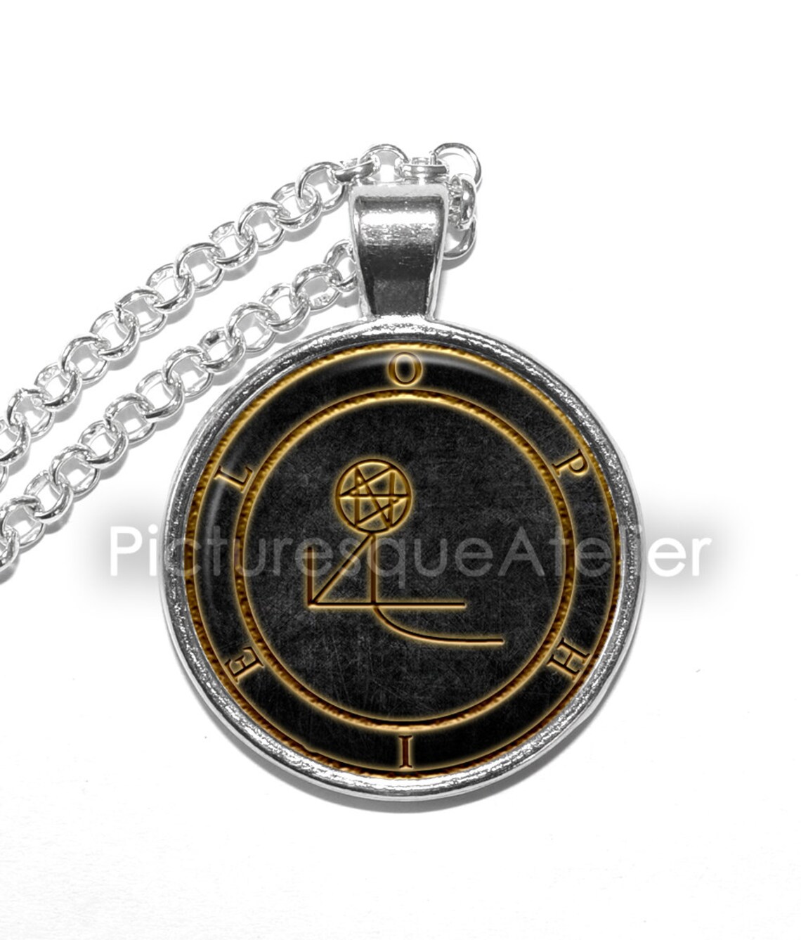OPHIEL Necklace, Summoning Sigil, Lord Messenger, God Teacher, Ruler of ...