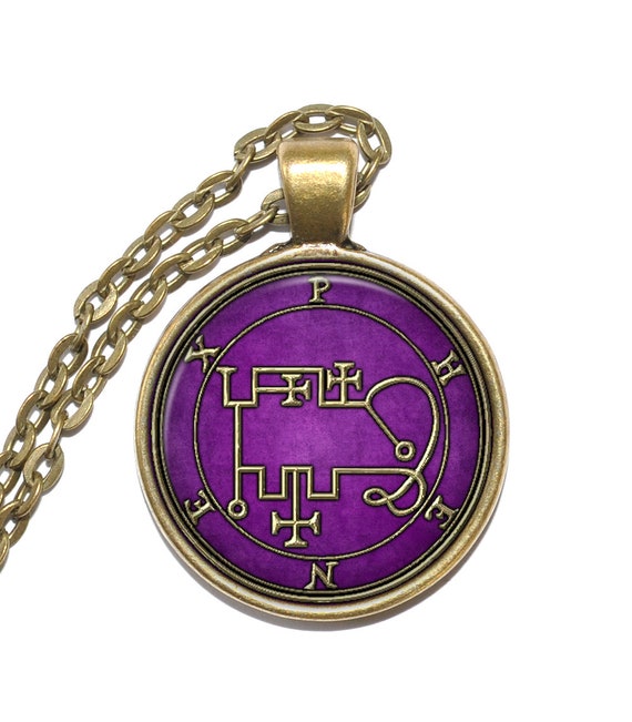 PHENEX Necklace Sigil Demon of the Night Demon Marquis | Etsy