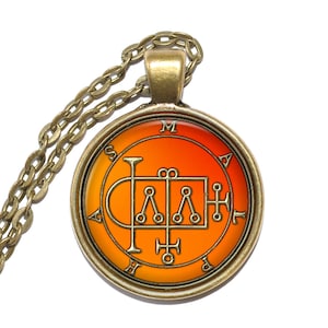 MALPHAS Necklace, Sigil, Demon of the Night, Demon President, Night ...