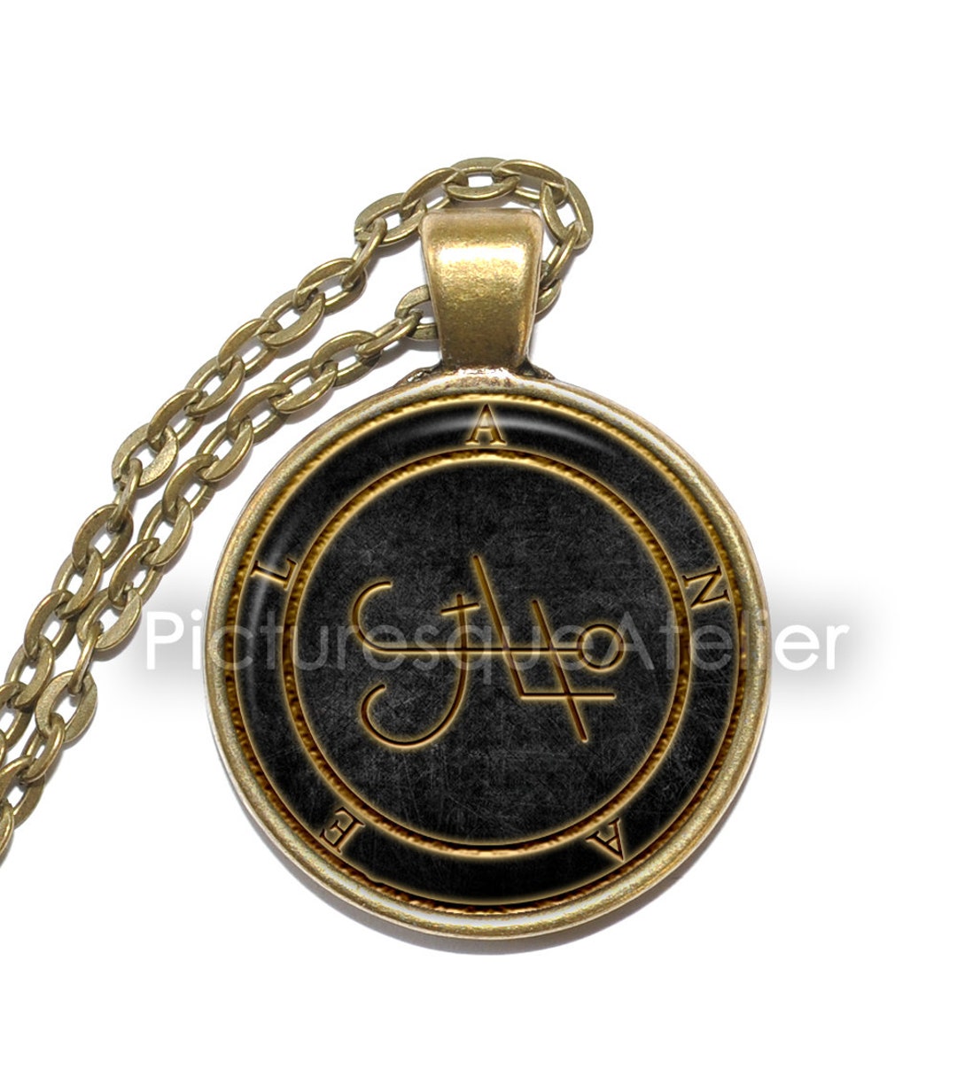 ANAEL Necklace, Summoning Sigil, Planetary Prince of Hell, Demon ...