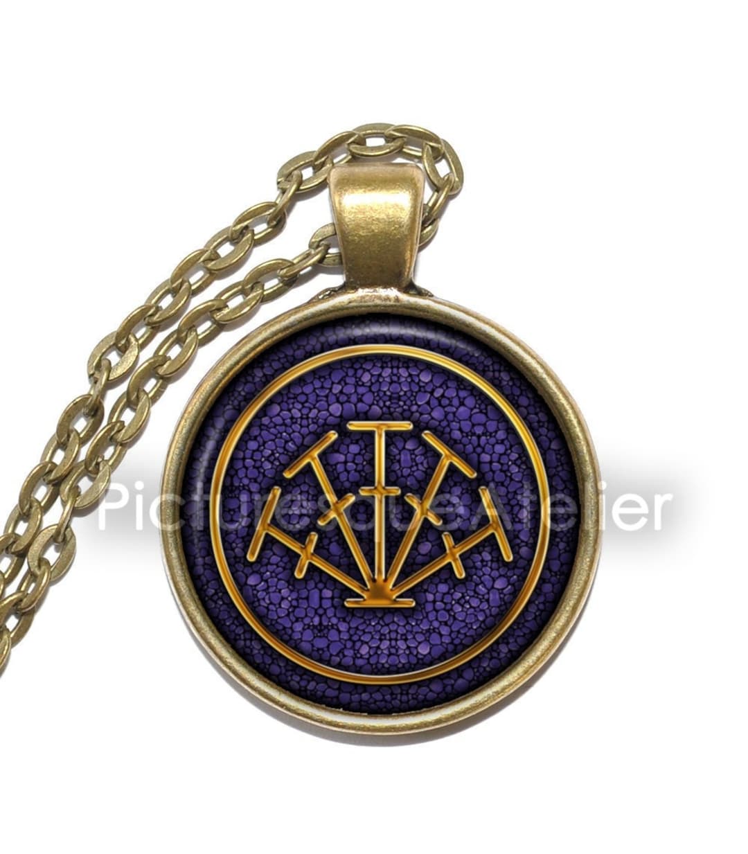 NODENS Necklace/keyring, Elder God, LOVECRAFT, LOVECRAFTIAN, Cthulhu ...