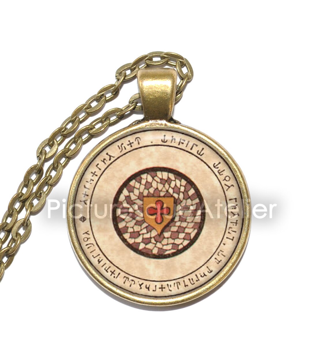 ABBÉ JULIO PENTACLE No 37, Bouclier, Shield, Protection in Times of ...