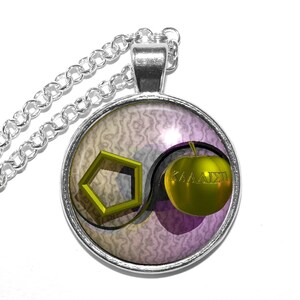 SACRED CHAO Necklace, Symbol, Discordianism, Hodge and Podge, Universe ...