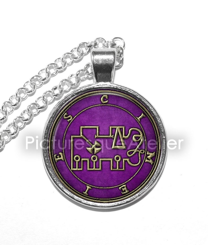 CIMEIES Necklace, Sigil, Demon of the Night, Demon Marquis, Night Demon ...