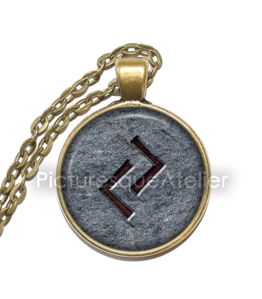 JERA RUNE Necklace/keyring, Harvest Rune, Patience Rune, Growth Rune ...