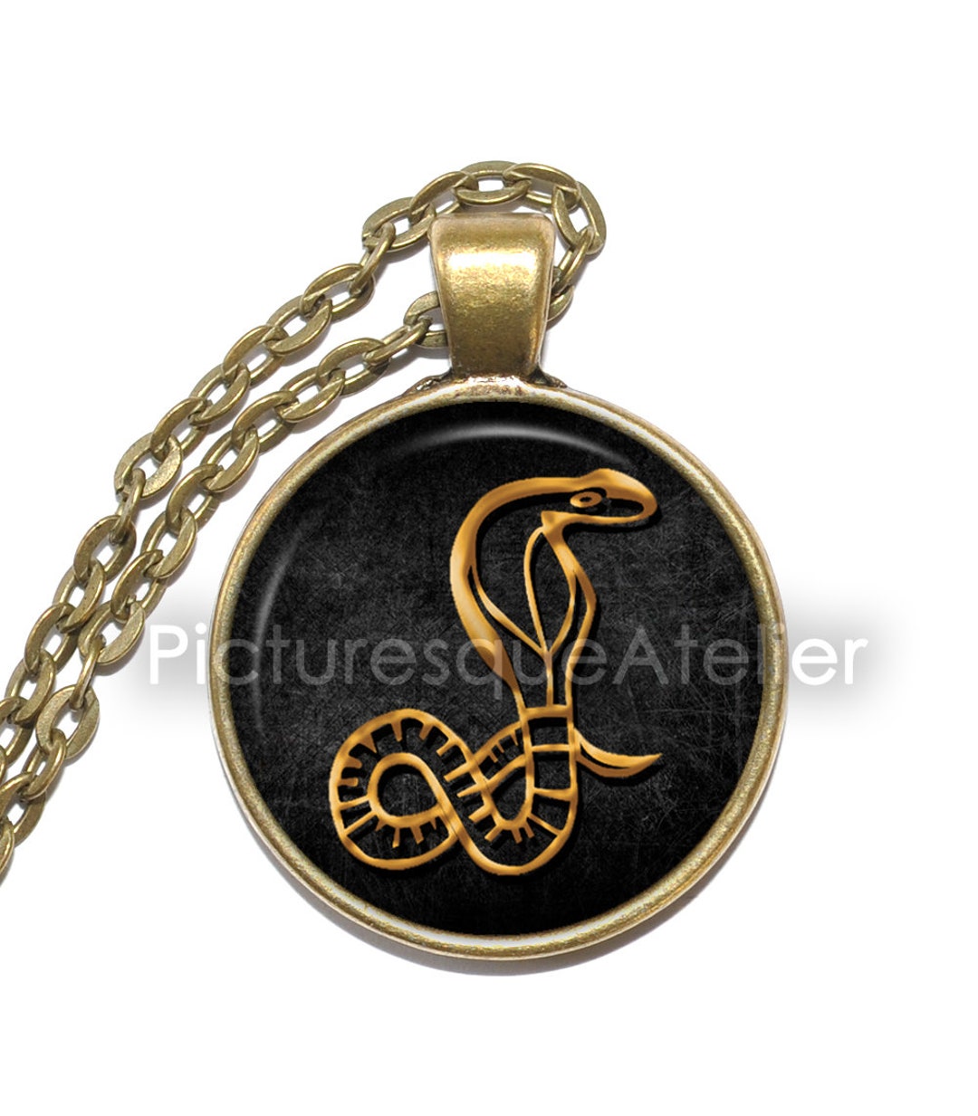 URAEUS SYMBOL Necklace, Divine Authority, Royalty, Sovereignty ...