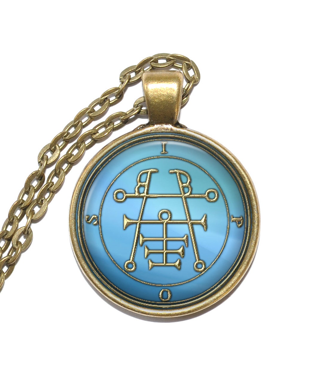 IPOS Necklace, Sigil, Demon Prince, Day Demon, Goetia, Goetic Demon ...