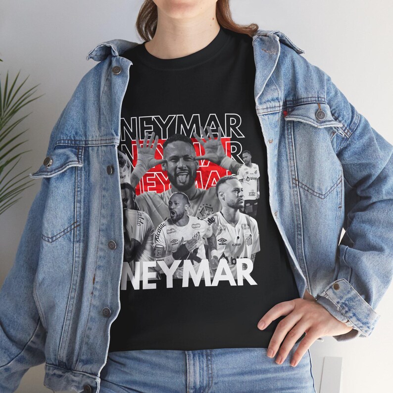 Neymar Football PNG Design, T-shirt Graphic (digital Download) - Etsy