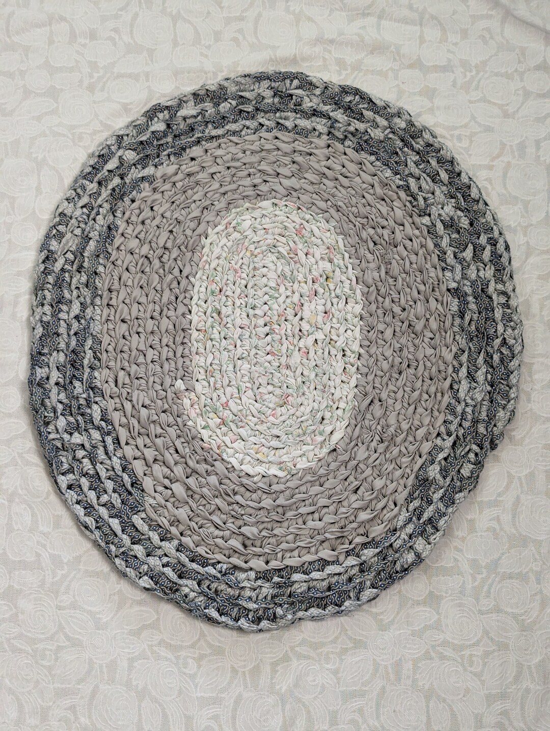 Crocheted Rag Rug - Etsy