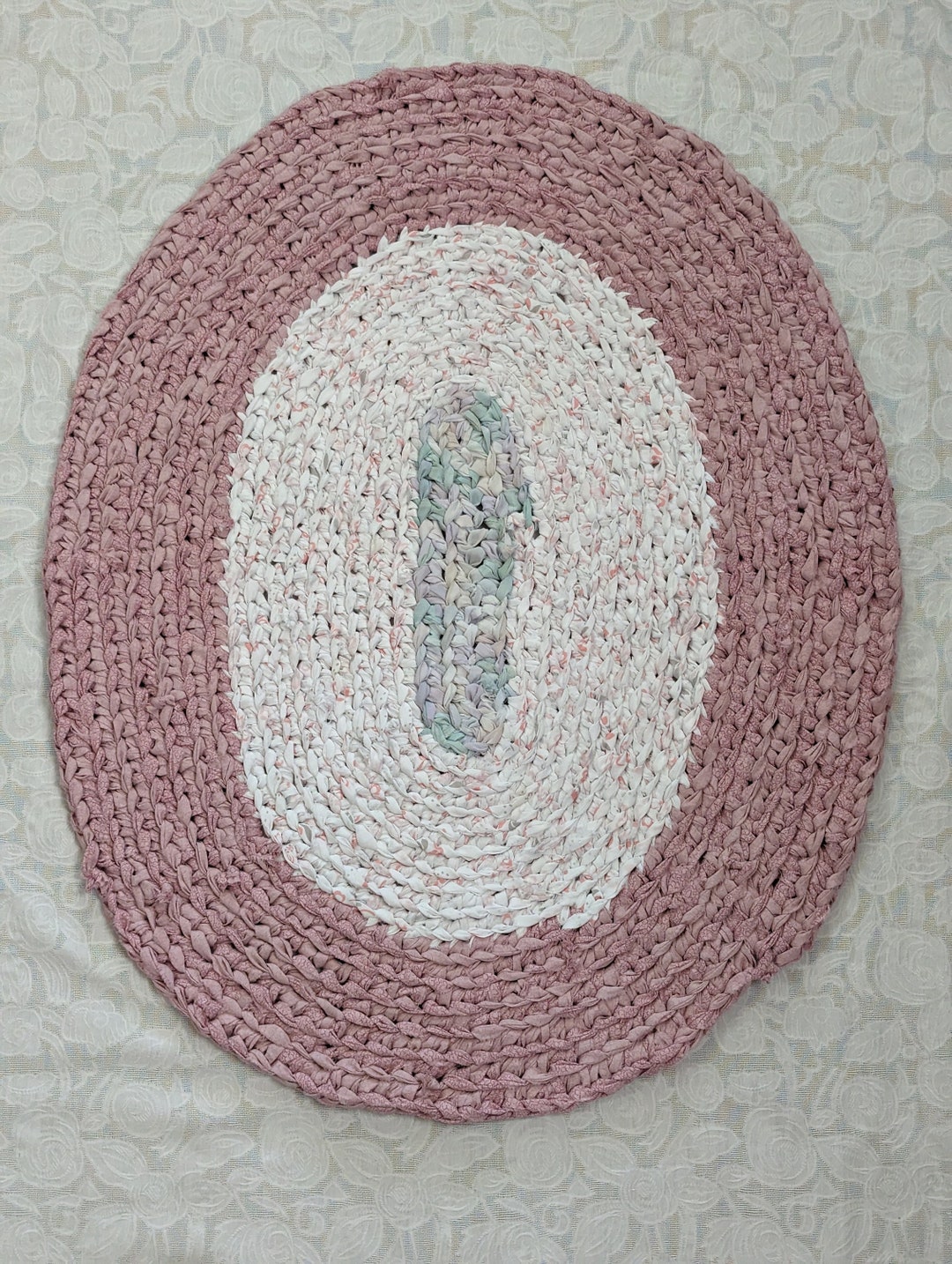 Crocheted Rag Rug - Etsy